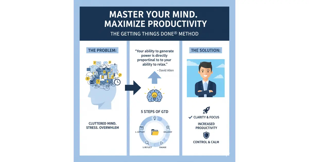 Getting Things Done (GTD)®: What it is and how it works - Crucial Learning